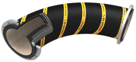 Slurryflex CLX XC-Series Pre-Formed Bend Ceramic Hose | Beaver Process ...