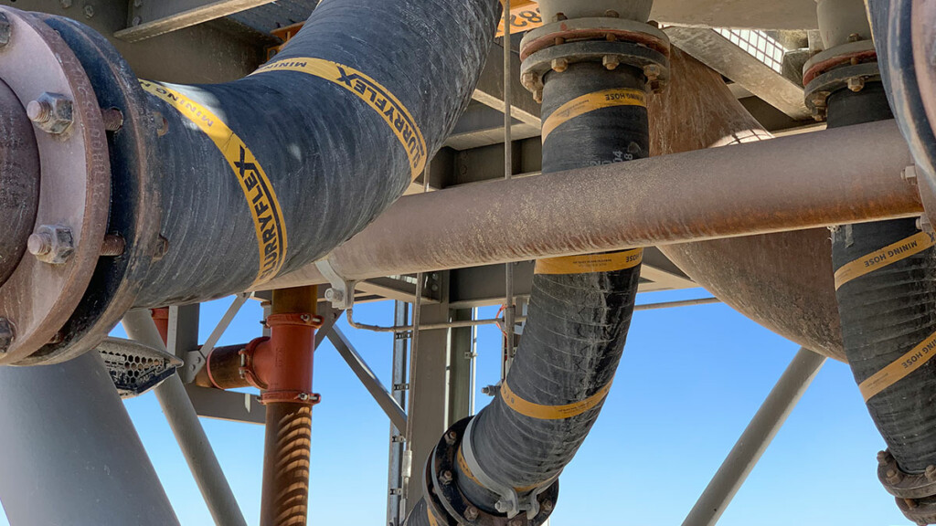 Pilgangoora Plant - Slurryflex Mining Hose For Abrasive Lithium Slurry ...
